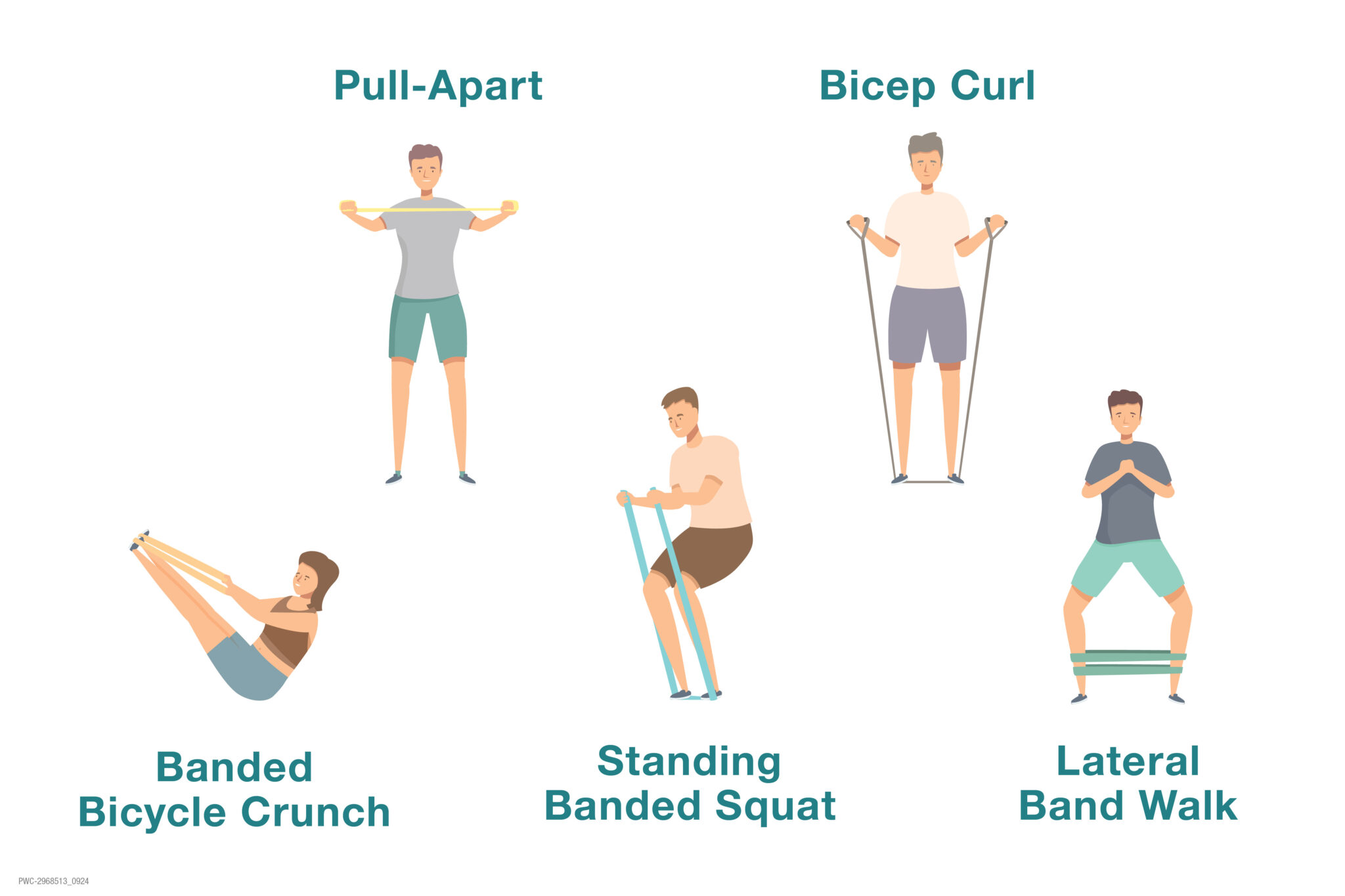 5 Exercise Band Workouts to Try | Crosby Wellness CenterCrosby Wellness ...